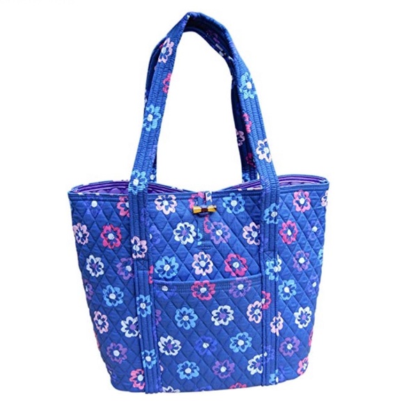 Vera Bradley | Bags | Vera Bradley Quilted Vera Ellie Flowers Tote ...